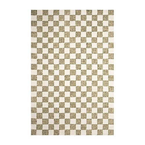 Liora Manne Savannah Checkerboard 36x56 Area Rug - Sage