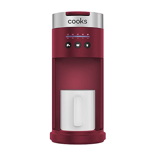 Click here for Cooks Single-Serve Coffee Maker  One Size  Red prices