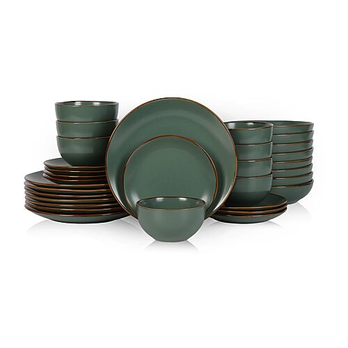 Click here for Stone Lain Brasa 32 Pc. Dinnerware Set  Service fo... prices