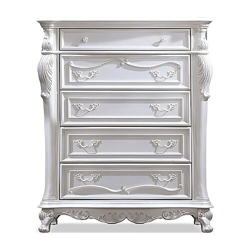 Click here for Furniture of America Oronza 5-Drawer Chest  One Si... prices