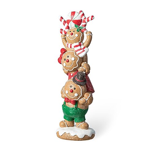 Click here for Glitzhome 12.5 Stacked Gingerbread Christmas Table... prices