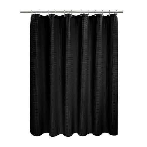 Click here for Awesome Home Spa Cotton Blend Waffle Shower Curtai... prices
