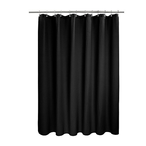 Click here for Awesome Home Spa Cotton Blend Waffle Shower Curtai... prices