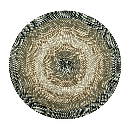 Click here for Better Trends Woodbridge Stripe Braided 6 X 6 Roun... prices
