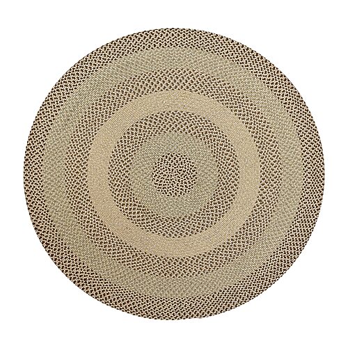 Click here for Better Trends Woodbridge Stripe Braided 6 X 6 Roun... prices