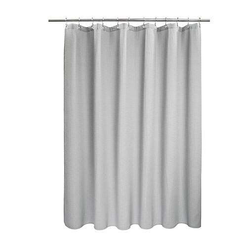 Click here for Awesome Home Spa Cotton Blend Waffle Shower Curtai... prices