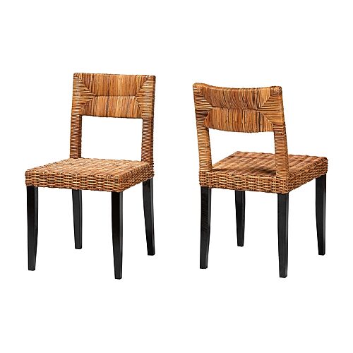 Click here for Manrico 2-pc. Dining Chair  One Size  Brown prices