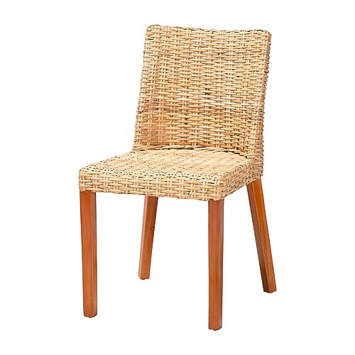 Rowen Wood Side Chair  One Size  Yellow