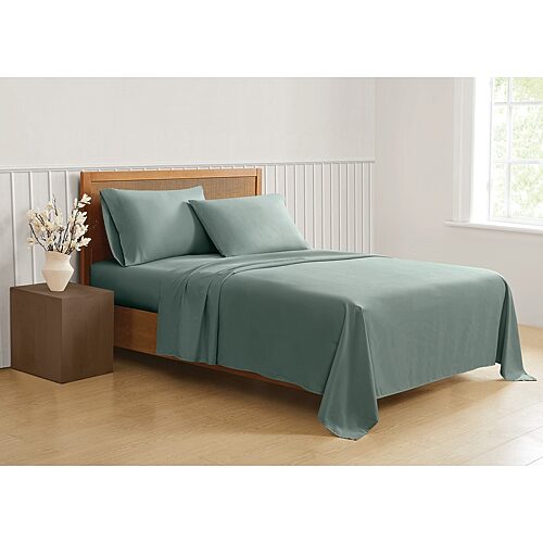 Click here for Truly Soft Green Recycled Solid Sheet Set prices