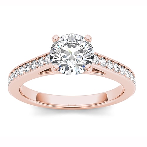 Click here for Womens 1 CT. T.W. Natural White Diamond 14K Gold R... prices