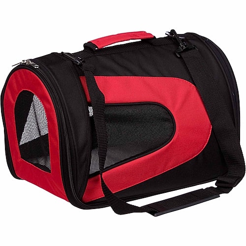 Click here for The Pet Life Airline Approved Folding Zippered Spo... prices