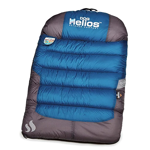 The Pet Life Helios Trail-Barker Multi-Surface Travel Pet Bed Featuring BlackShark Technology  One Size  Blue