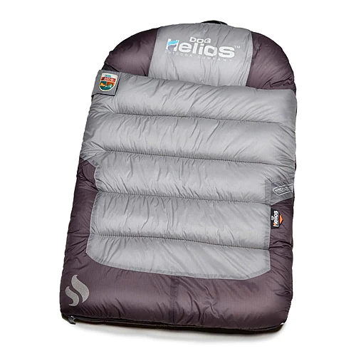 The Pet Life Helios Trail-Barker Multi-Surface Travel Pet Bed Featuring BlackShark Technology  One Size  Gray