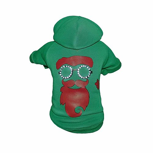 Click here for The Pet Life LED Lighting Cool Santa Shades Hooded... prices