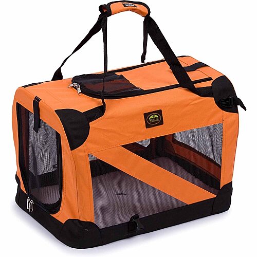 Click here for The Pet Life Folding Zippered 360Â° Vista View Hou... prices