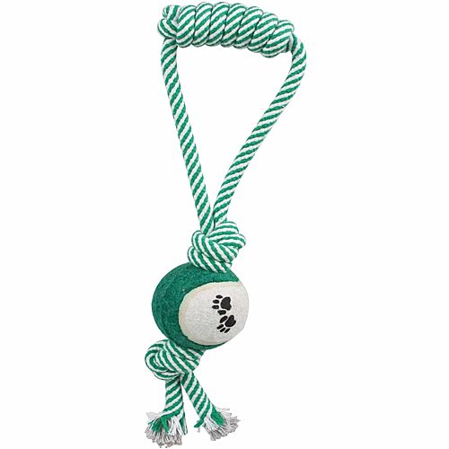 Click here for The Pet Life Pull Away Rope And Tennis Ball  One S... prices