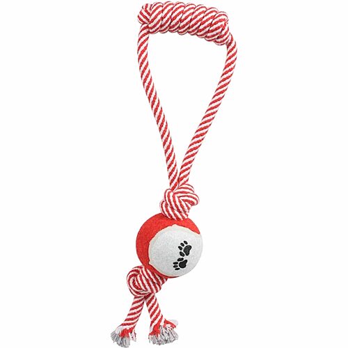 Click here for The Pet Life Pull Away Rope And Tennis Ball  One S... prices