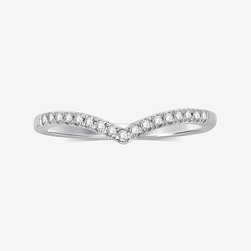 Click here for 1/10 CT.T.W. Natural Diamond 10K or 14K Gold Chevr... prices