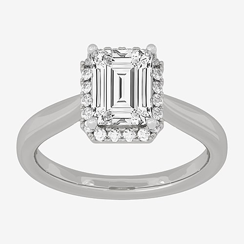 Click here for (H-I / Si1-Si2) Womens 2 1/4 CT. T.W. Lab Grown Wh... prices