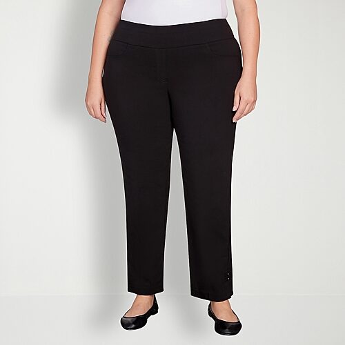 Click here for Hearts Of Palm Womens Plus Straight Mid Rise Pull-... prices