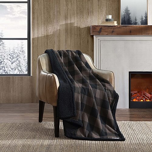 Click here for Eddie Bauer Cabin Plaid Cotton Throw prices