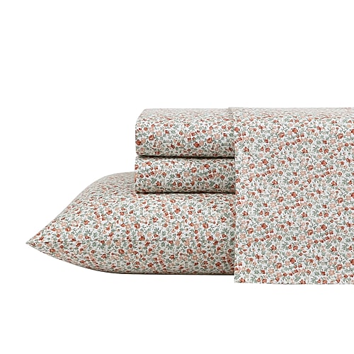 Click here for Laura Ashley(R) Emogene 100 Cotton Percale Orange... prices