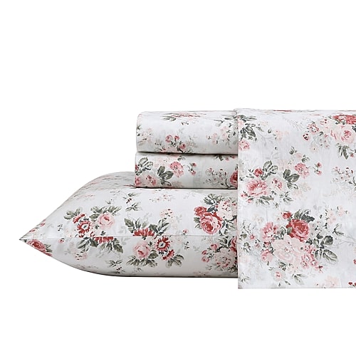 Click here for Laura Ashley(R) Ashfield 100 Cotton Percale Floral... prices