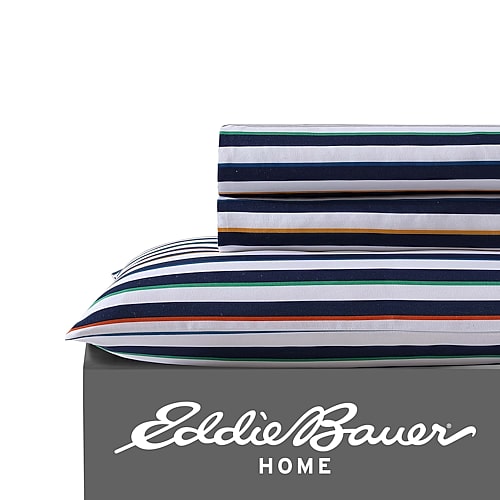 Click here for Eddie Bauer Stripes Game Microfiber 3-Pc. Sheet Se... prices