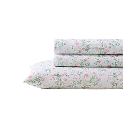Click here for Laura Ashley(R) Posey Dance Microfiber Floral Shee... prices