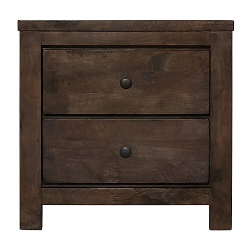 Click here for Home Point Frank 2-Drawer Nightstand  One Size  Br... prices