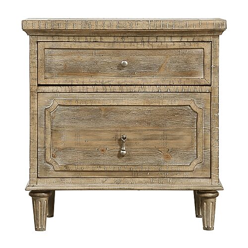 Click here for Home Point Sartosa 2-Drawer Nightstand  One Size... prices
