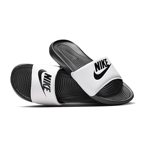 Click here for Nike Mens Victori One Slide Sandals  8 Medium  Bla... prices