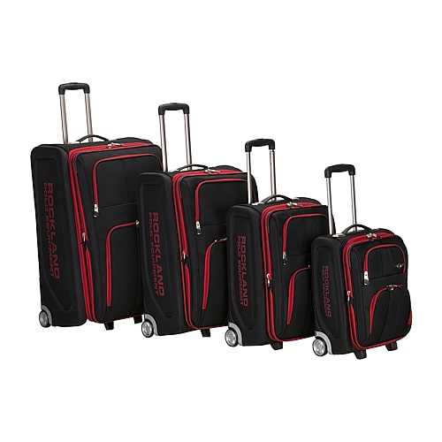 Click here for Rockland Varsity Polo 4-Pc. Softside Luggage Set -... prices