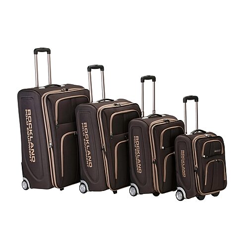 Click here for Rockland Varsity Polo 4-Pc. Softside Luggage Set -... prices