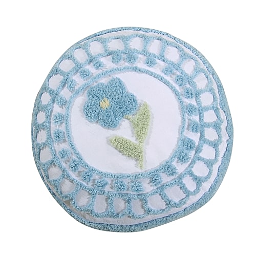 Better Trends Bloomfield Throw Pillow  One Size  Blue