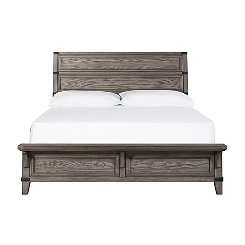 Click here for Central Park Wood Panel Bed  One Size  Gray prices