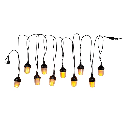 Click here for Kurt Adler Lantern With Flicker Flame String Light... prices