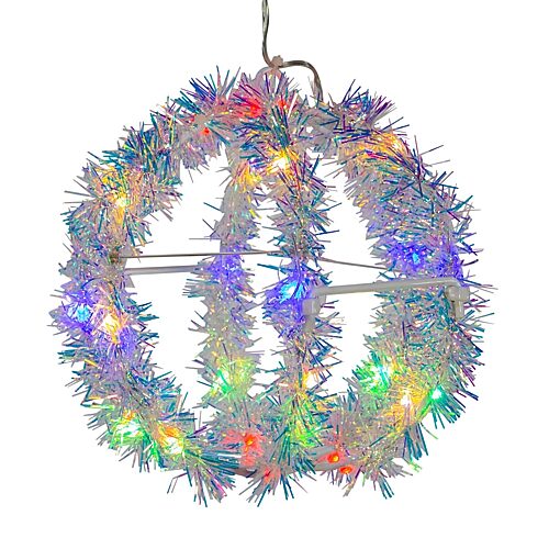 Click here for Kurt Adler Led Tinsel Foldable Sphere String Light... prices