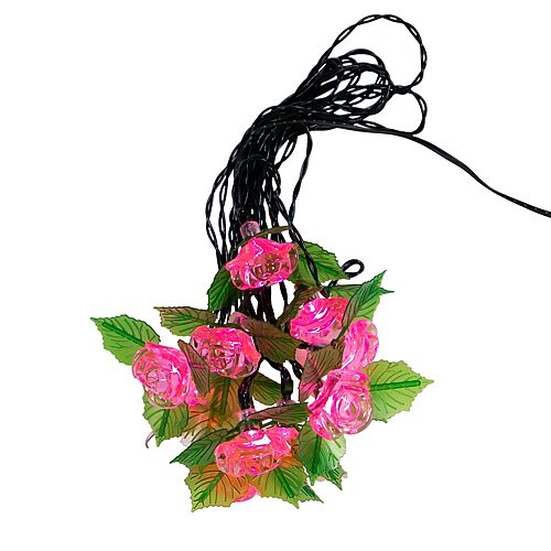 Click here for Kurt Adler 10-Light Led Pink Rose String Lights  O... prices