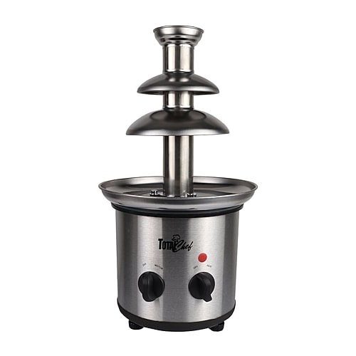 Click here for Total Chef 3 Tier Chocolate Fondue Fountain- 1.5 l... prices