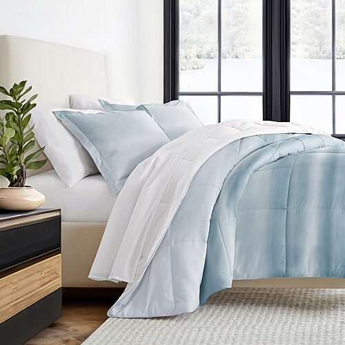 Ienjoy Home Ocean Waves Pattern Comforter Sets