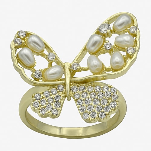Click here for Sparkle Allure Womens Simulated Pearl Cubic Zircon... prices