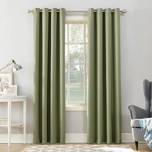 Click here for Saxon Energy Saving Blackout Grommet Curtain Panel... prices