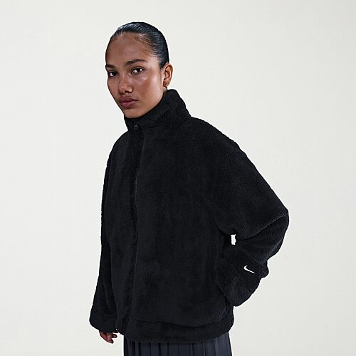 Click here for Nike Womens Fleece Lined Sherpa Lined Midweight Ja... prices