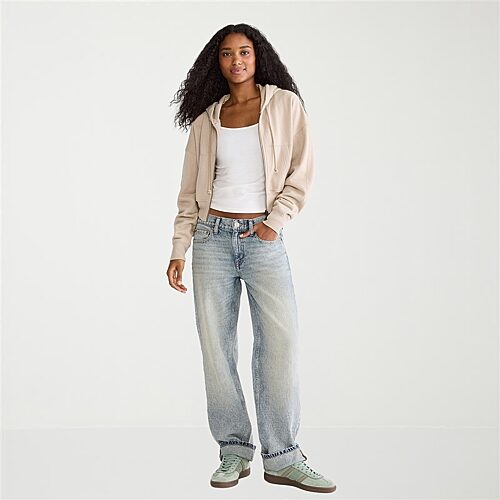 Click here for AEROPOSTALE Womens Juniors Low Rise Baggy Fit Jean... prices