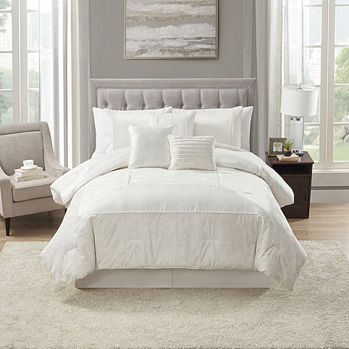 Click here for Sweet Home Collection Luna 7pc. Crushed Velvet Bed... prices