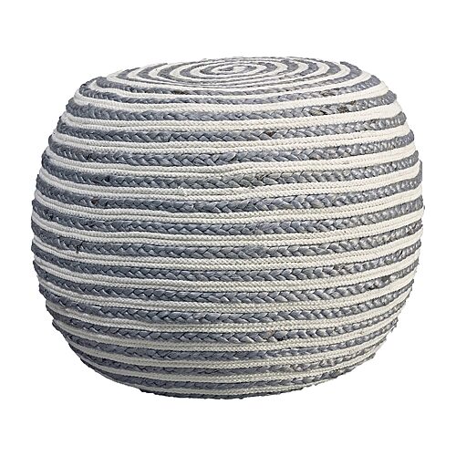 Click here for LR Home Ellie 14 Handmade Jute Pouf  One Size  Gra... prices