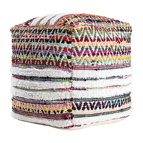 Click here for LR Home Wilhelmine 18 Handmade Cotton Blend Multic... prices