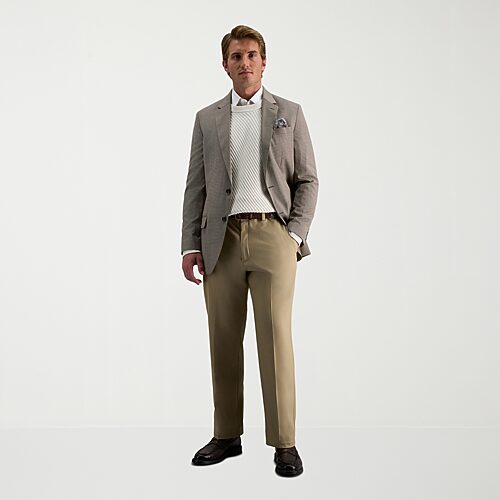Click here for Mens Haggar Cool 18 Pro Classic-Fit Expandable Wai... prices