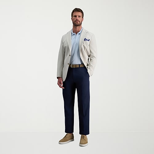 Click here for Mens Haggar Cool 18 Pro Classic-Fit Expandable Wai... prices